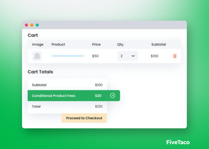 WooCommerce Extra Fees | FiveTaco