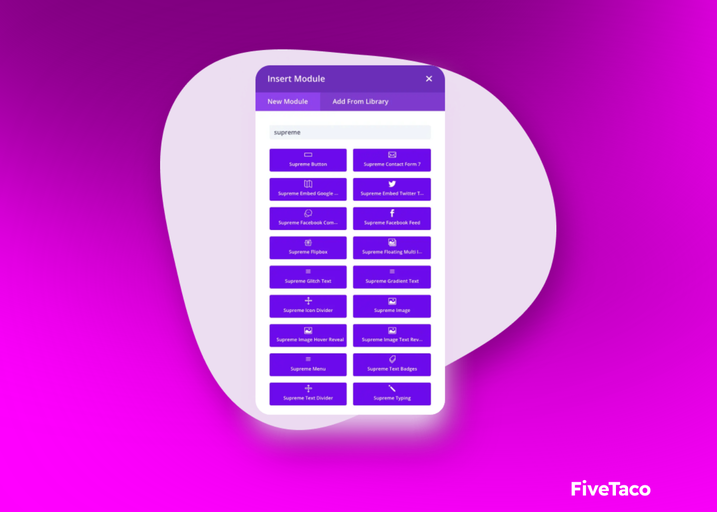 Divi Supreme | FiveTaco