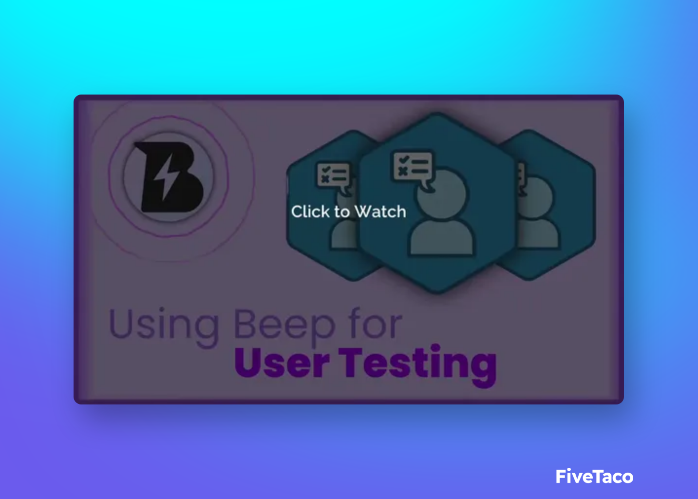 Beep | FiveTaco