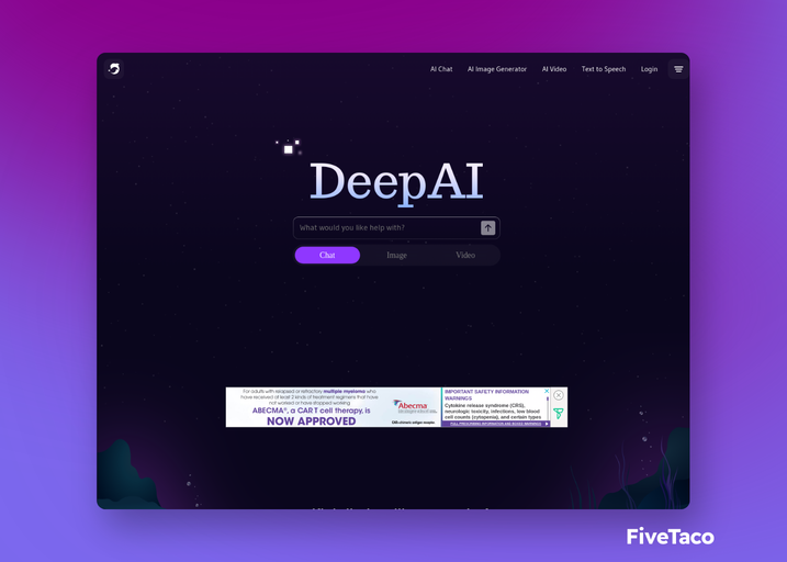 DeepAI | FiveTaco