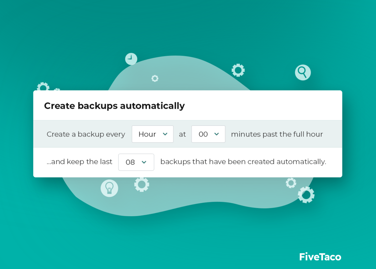 BackupBliss | FiveTaco