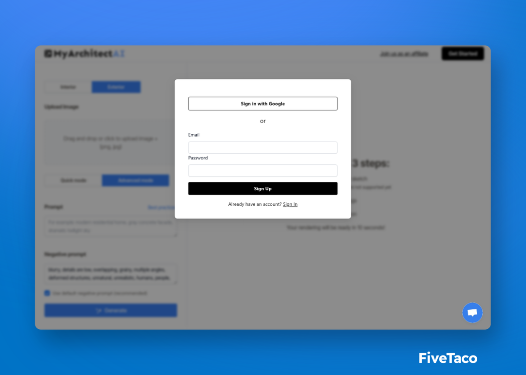 MyArchitectAI | FiveTaco