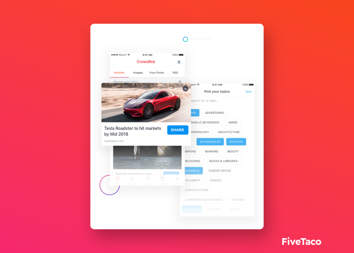 Crowdfire | FiveTaco