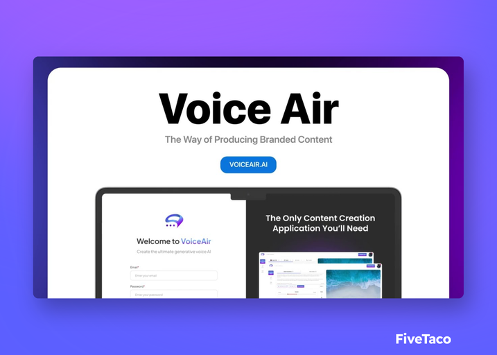 Voice Air | FiveTaco