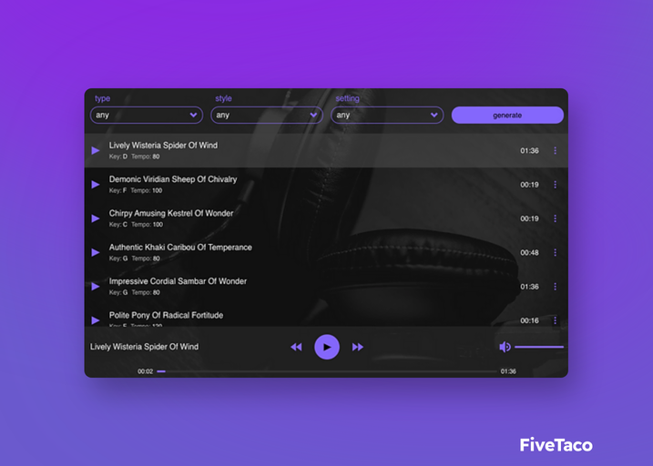 soundpiece | FiveTaco