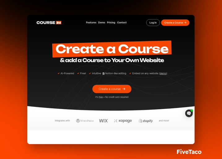 Course.im | FiveTaco