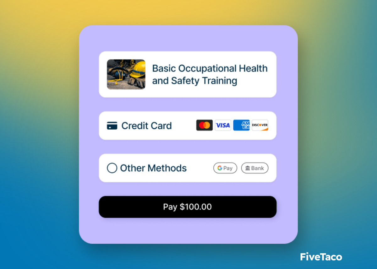 Mini Course Generator | FiveTaco
