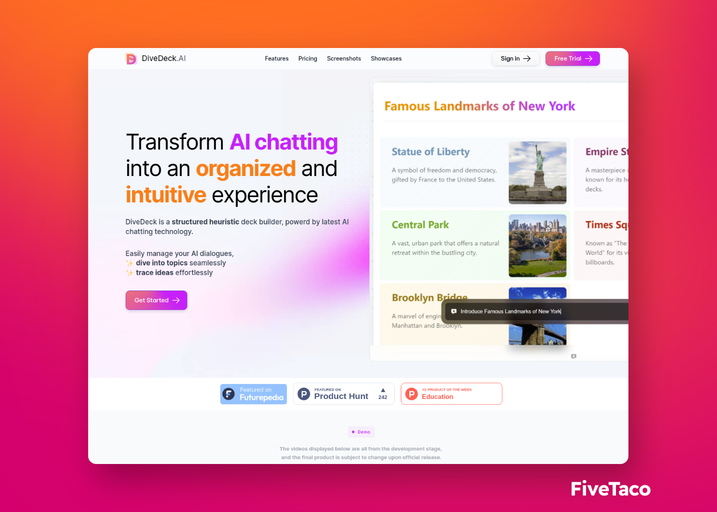 DiveDeck.AI | FiveTaco