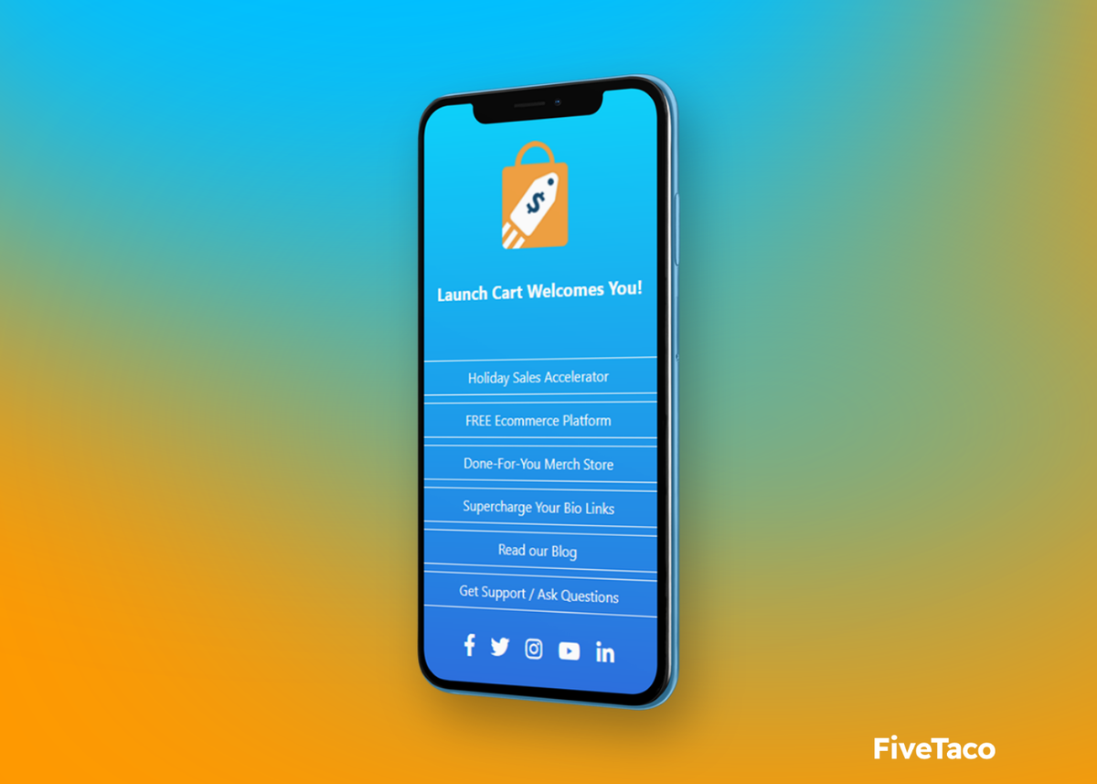 Launch Cart | FiveTaco