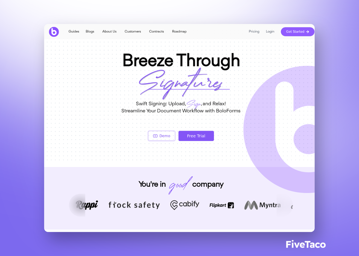 BoloForms | FiveTaco