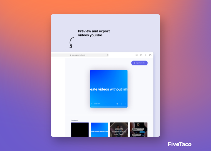 rapidcreative.io | FiveTaco