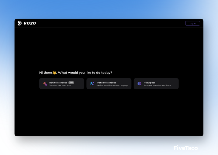 Vozo | FiveTaco