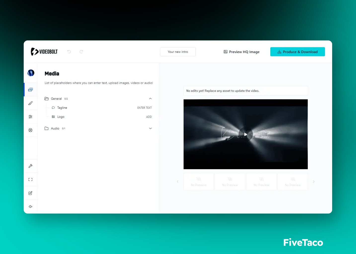 Videobolt | FiveTaco
