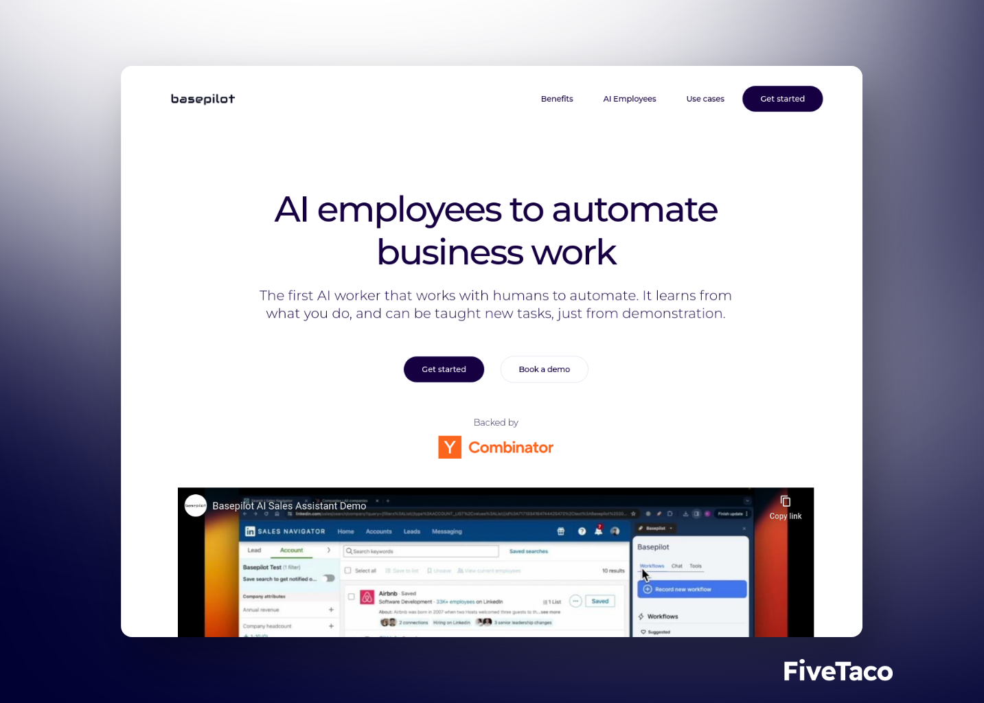 Basepilot | FiveTaco