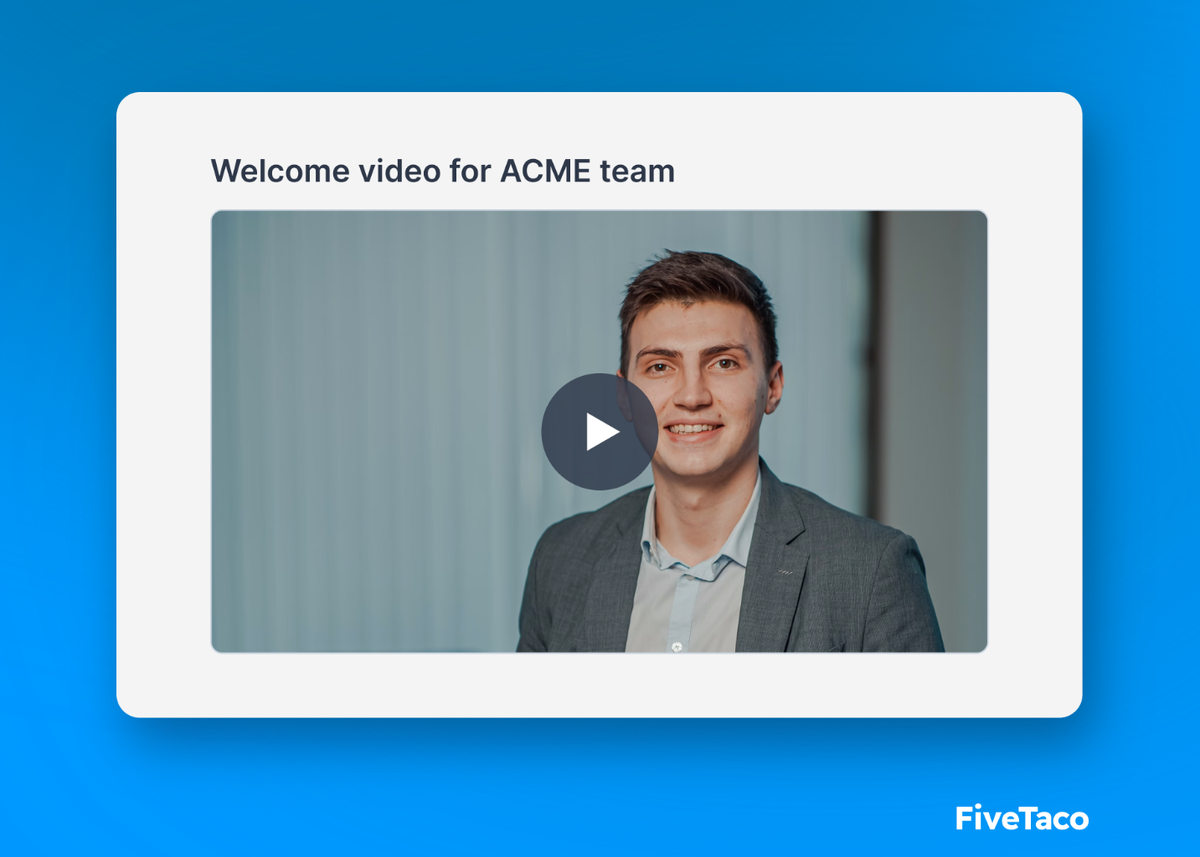 Launchdeck | FiveTaco