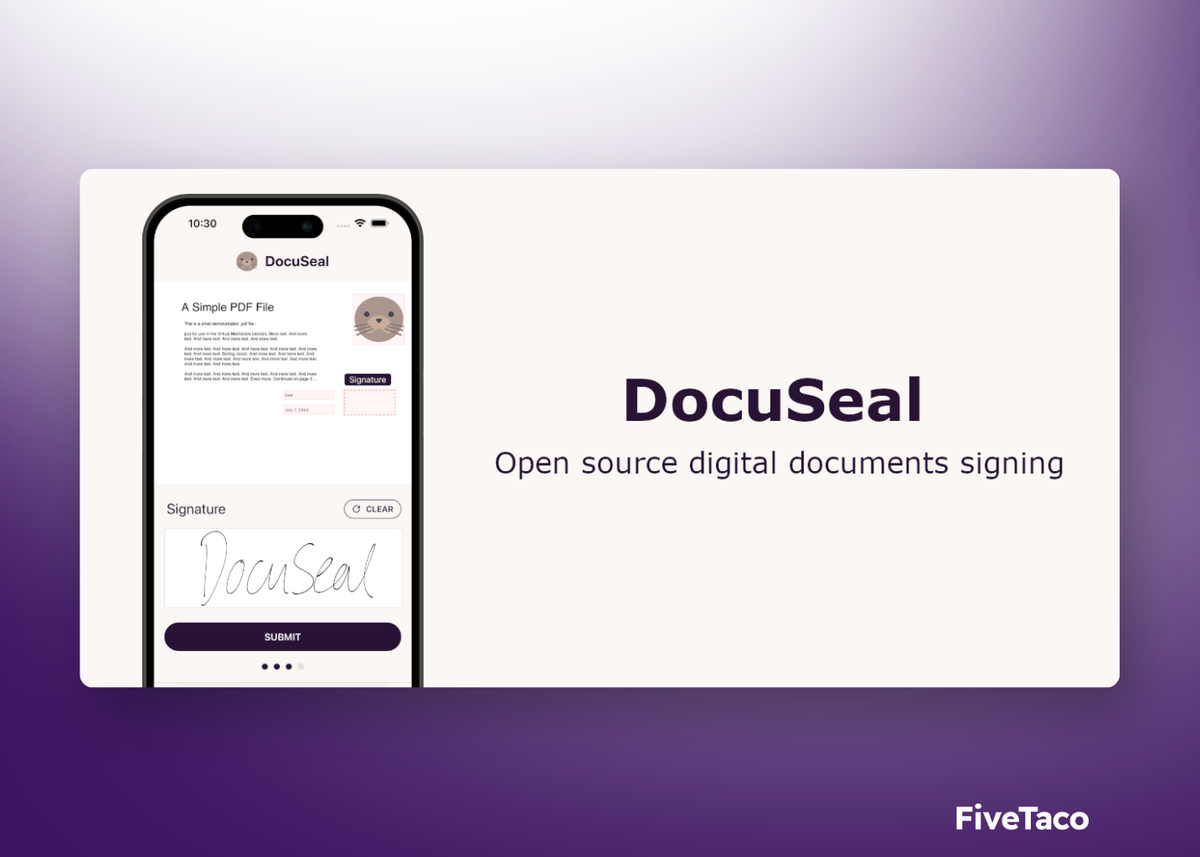 DocuSeal | FiveTaco