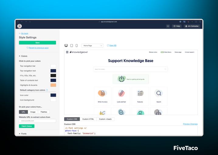 KnowledgeOwl | FiveTaco