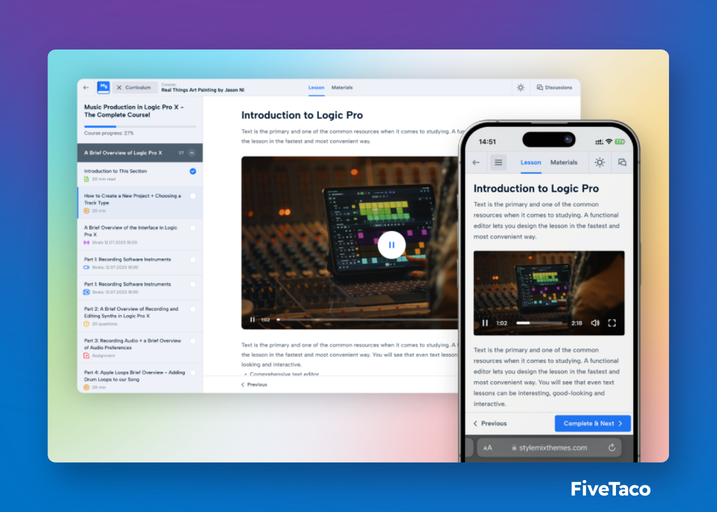 MasterStudy | FiveTaco