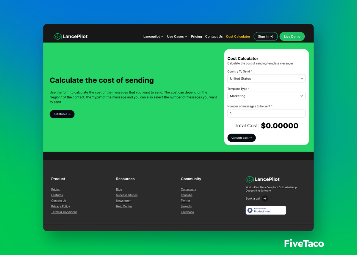 LancePilot | FiveTaco