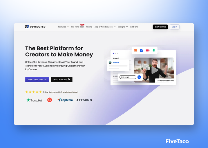 EzyCourse | FiveTaco