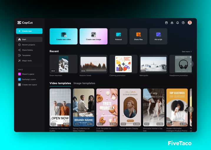CapCut | FiveTaco