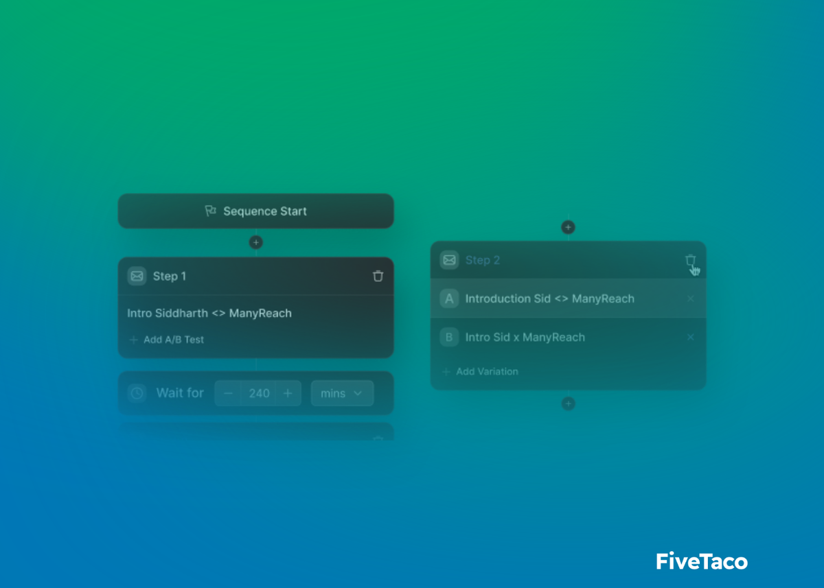 Manyreach | FiveTaco