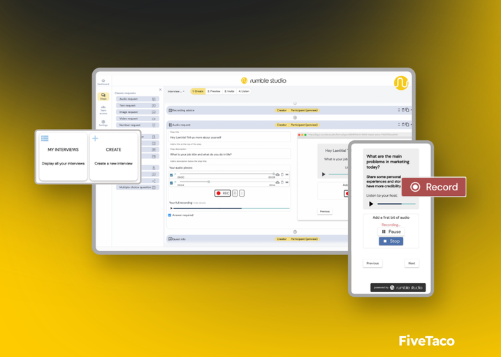 Rumble Studio | FiveTaco