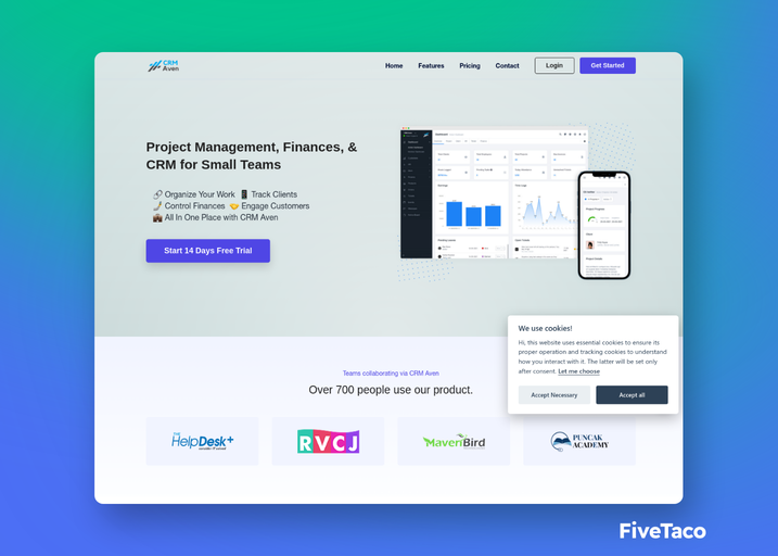 CRM Aven | FiveTaco