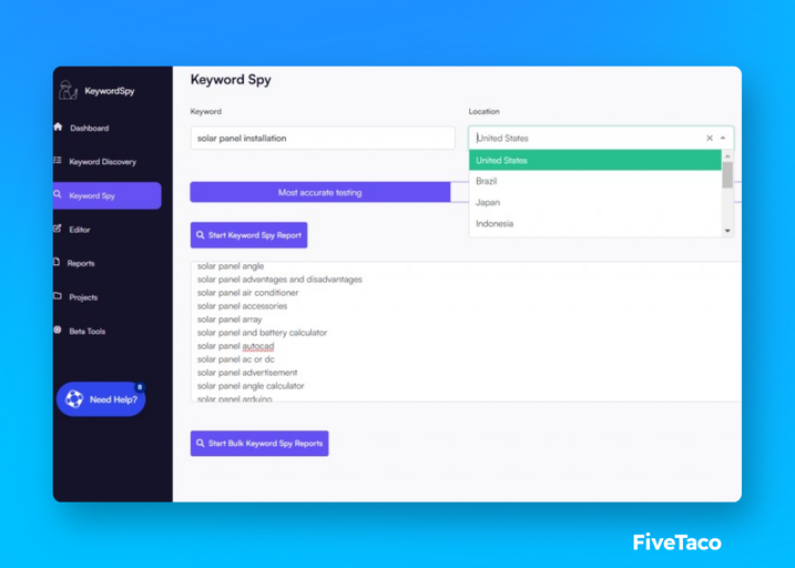 SEO Co-Pilot | FiveTaco