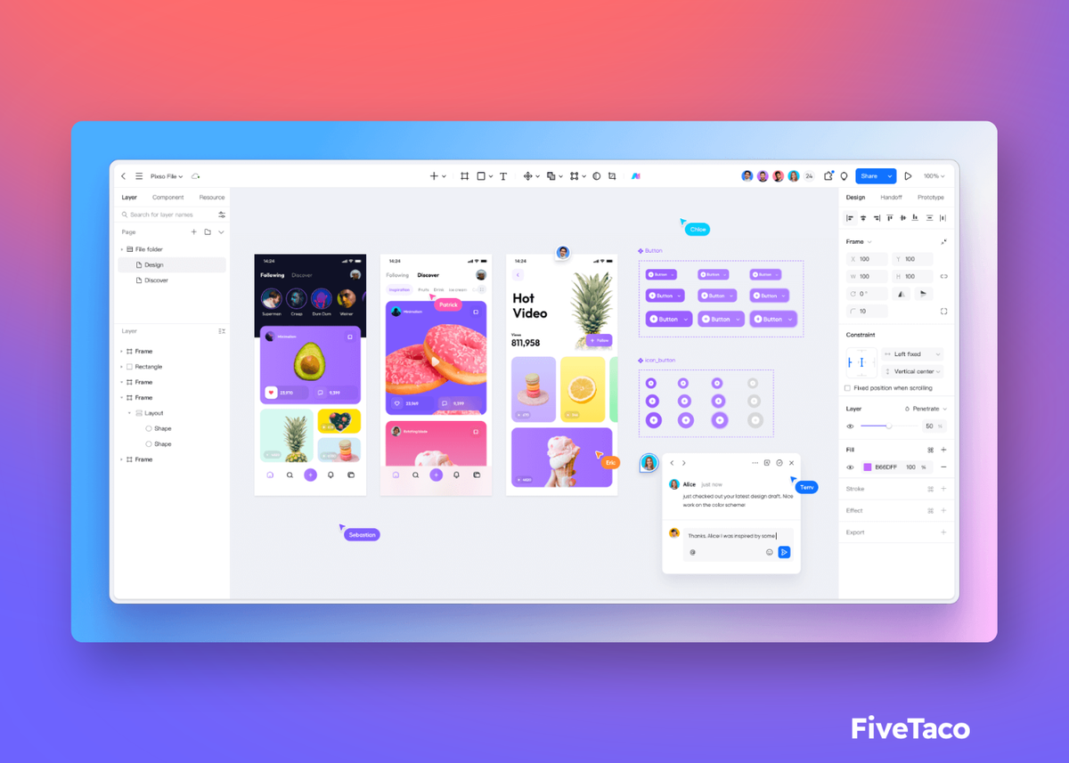 Pixso | FiveTaco
