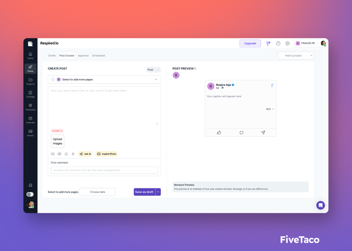 Respired.io | FiveTaco