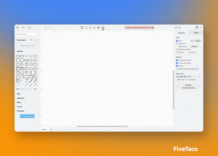 draw.io | FiveTaco