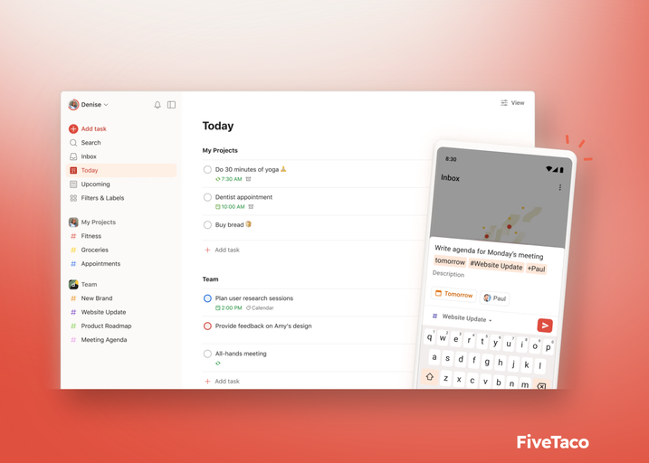 Todoist | FiveTaco
