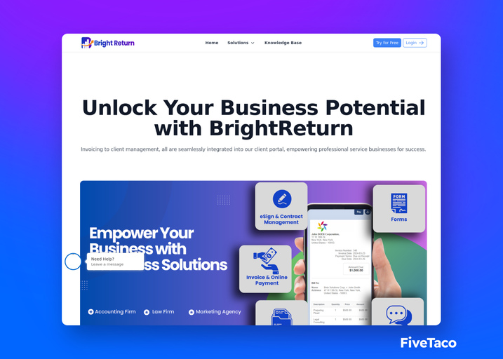 BrightReturn | FiveTaco