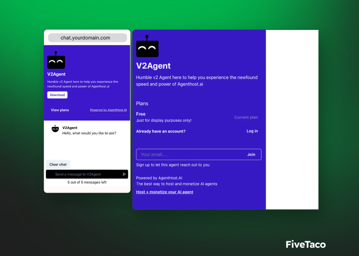 Agenthost.ai | FiveTaco