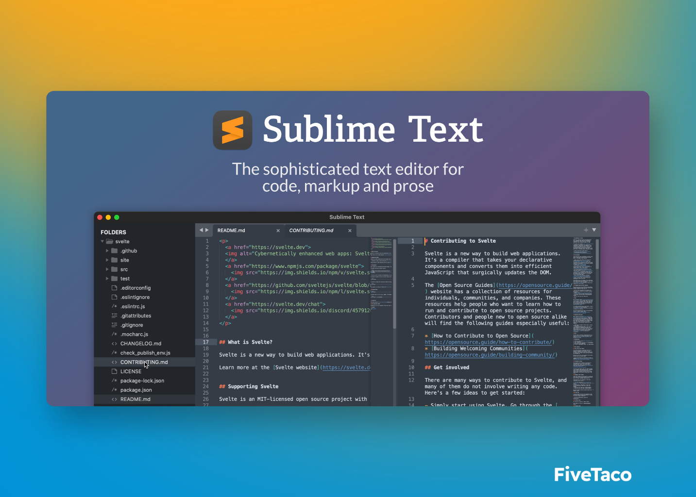 Sublime Text | FiveTaco