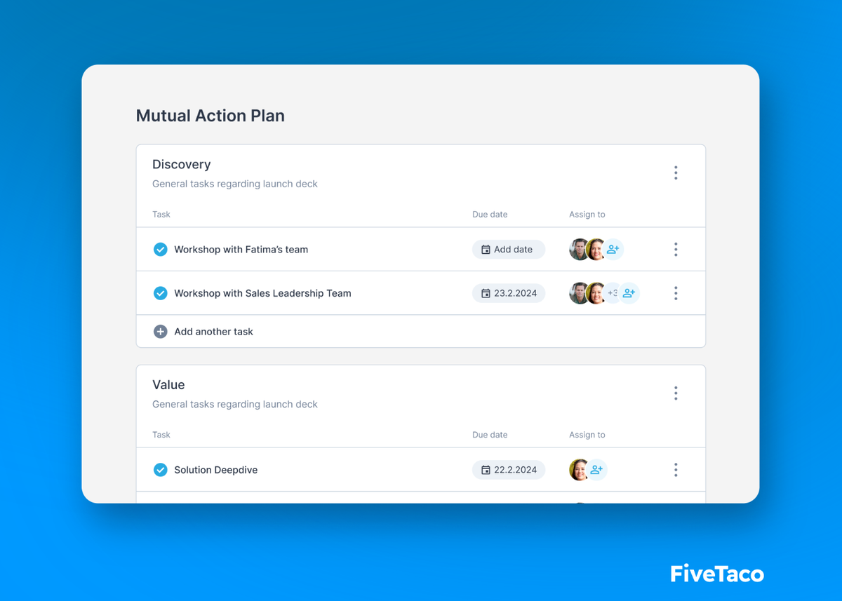 Launchdeck | FiveTaco