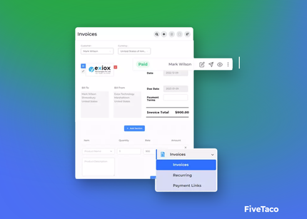 Invoice Crowd | FiveTaco